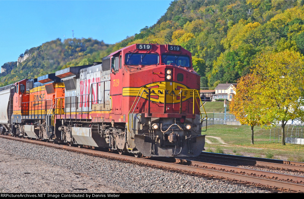 BNSF 519, BNSF's St.Croix Sub.